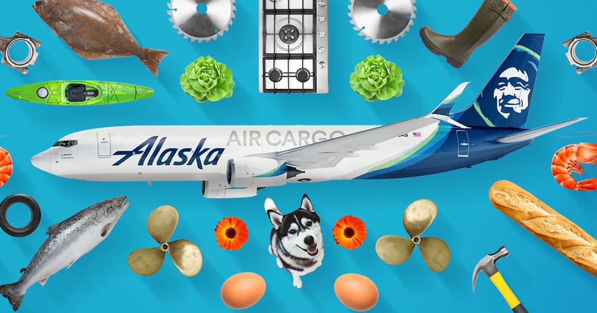 Network and Cargo Locations | Alaska Air Cargo
